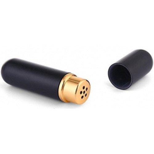 Popper Inhaler Black Aluminum - Redrose
